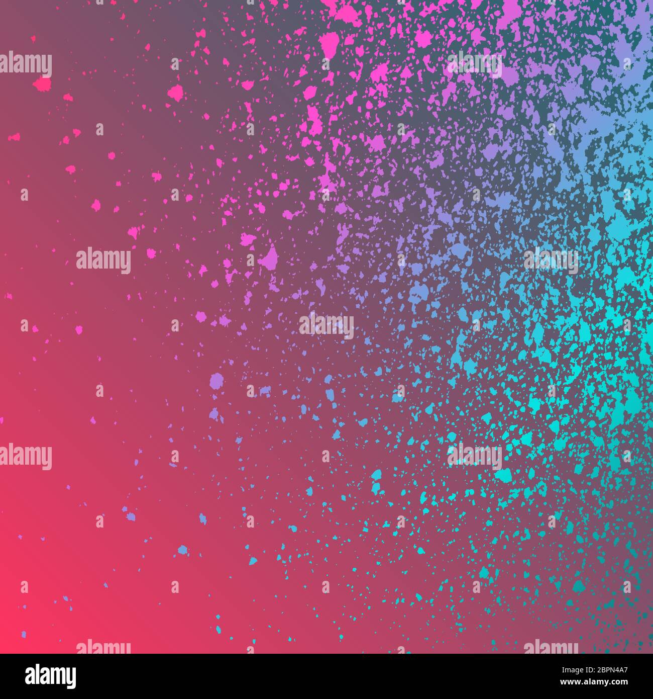 Neon explosion paint splatter artistic template design. Colorful ink ...