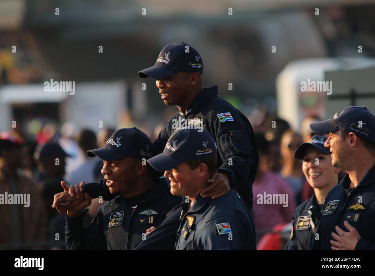 SAAF Silver Falcons Stock Photo - Alamy