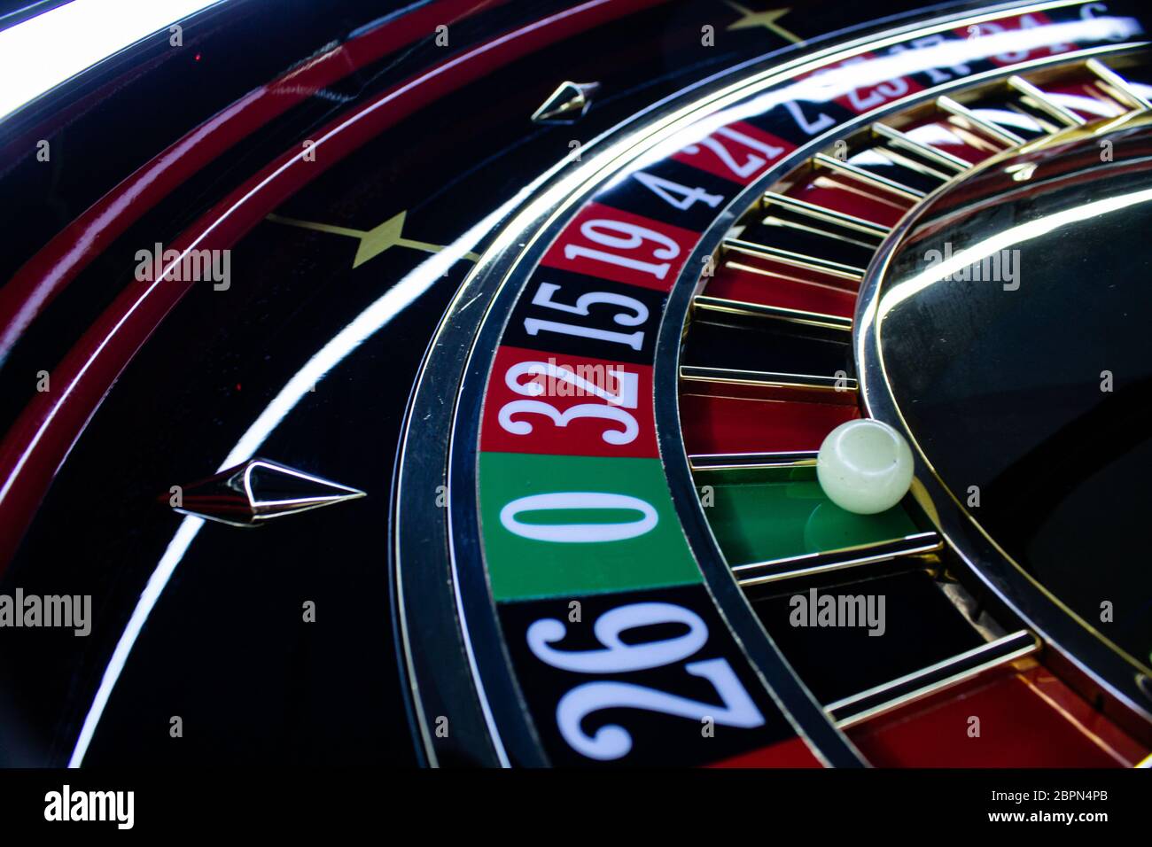 traditional roulette wheel, handmade with classic look Stock Photo - Alamy