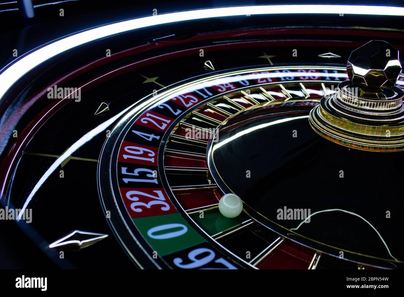 traditional roulette wheel, handmade with classic look Stock Photo - Alamy