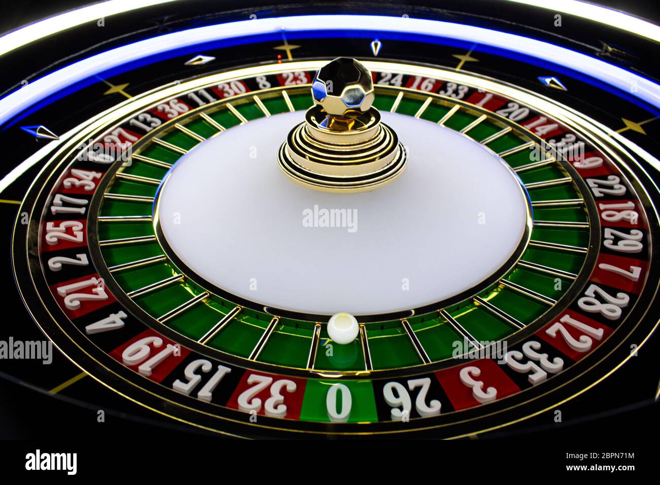 traditional roulette wheel, handmade with classic look Stock Photo - Alamy
