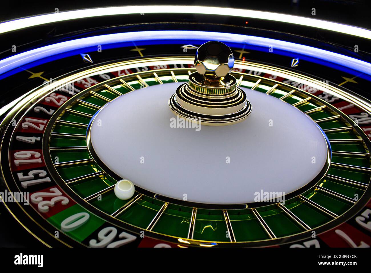 traditional roulette wheel, handmade with classic look Stock Photo - Alamy