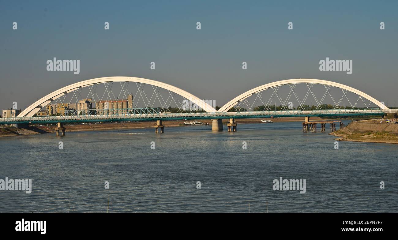 Bridge train novi sad hi-res stock photography and images - Alamy