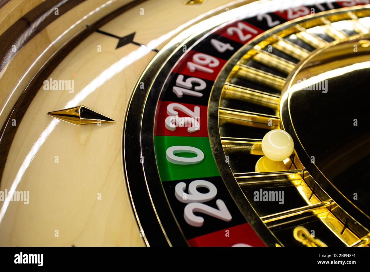 traditional roulette wheel, handmade with classic look Stock Photo - Alamy