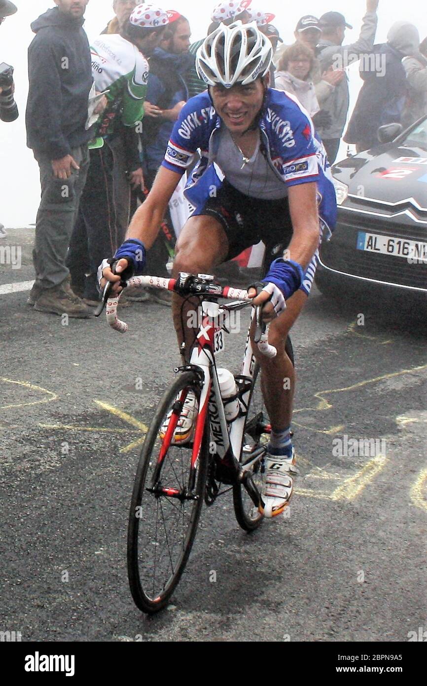 Kevin De Weert of Quick Step during the Tour de France 2010, Stage17 ...