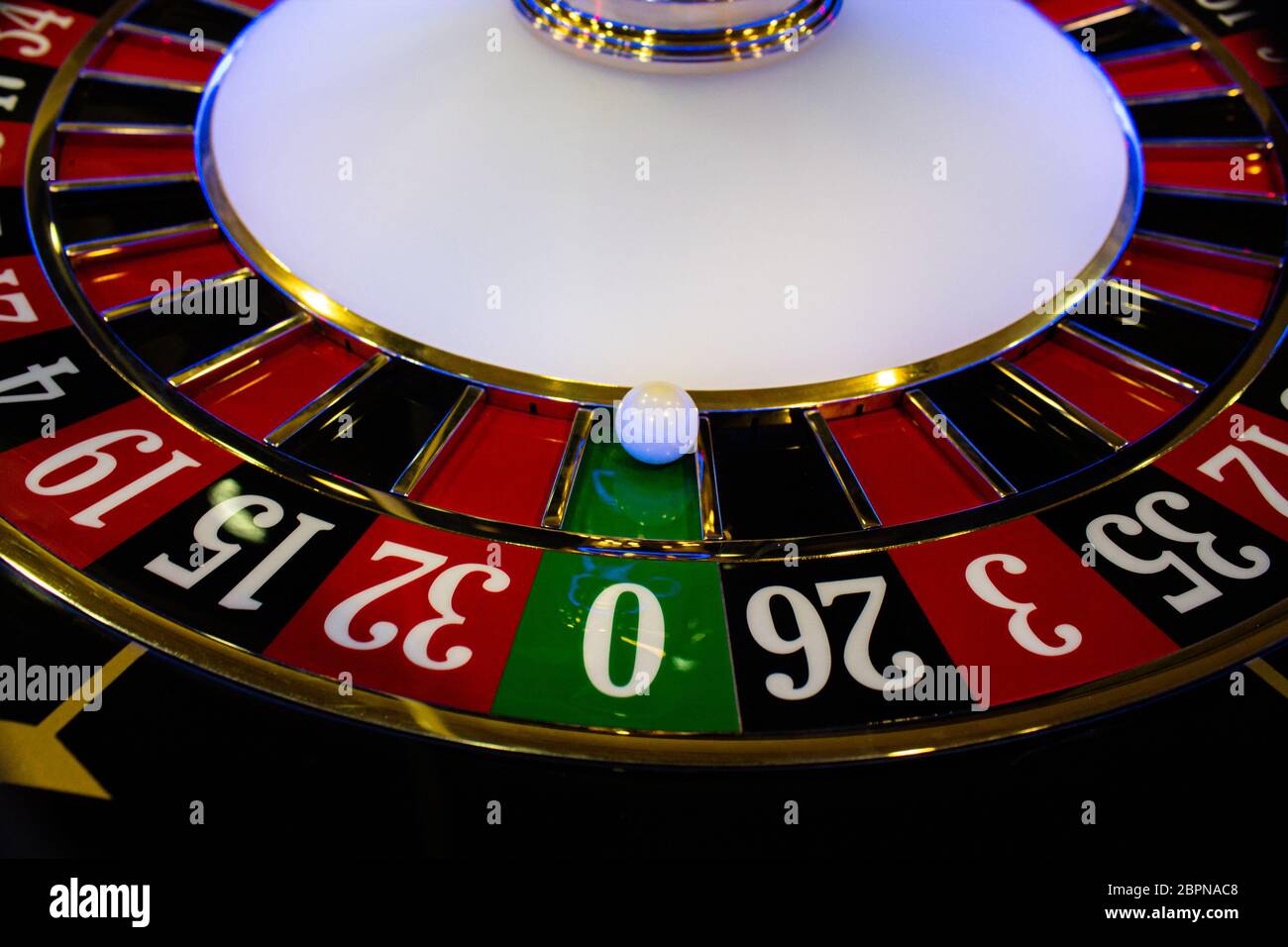 traditional roulette wheel, handmade with classic look Stock Photo - Alamy