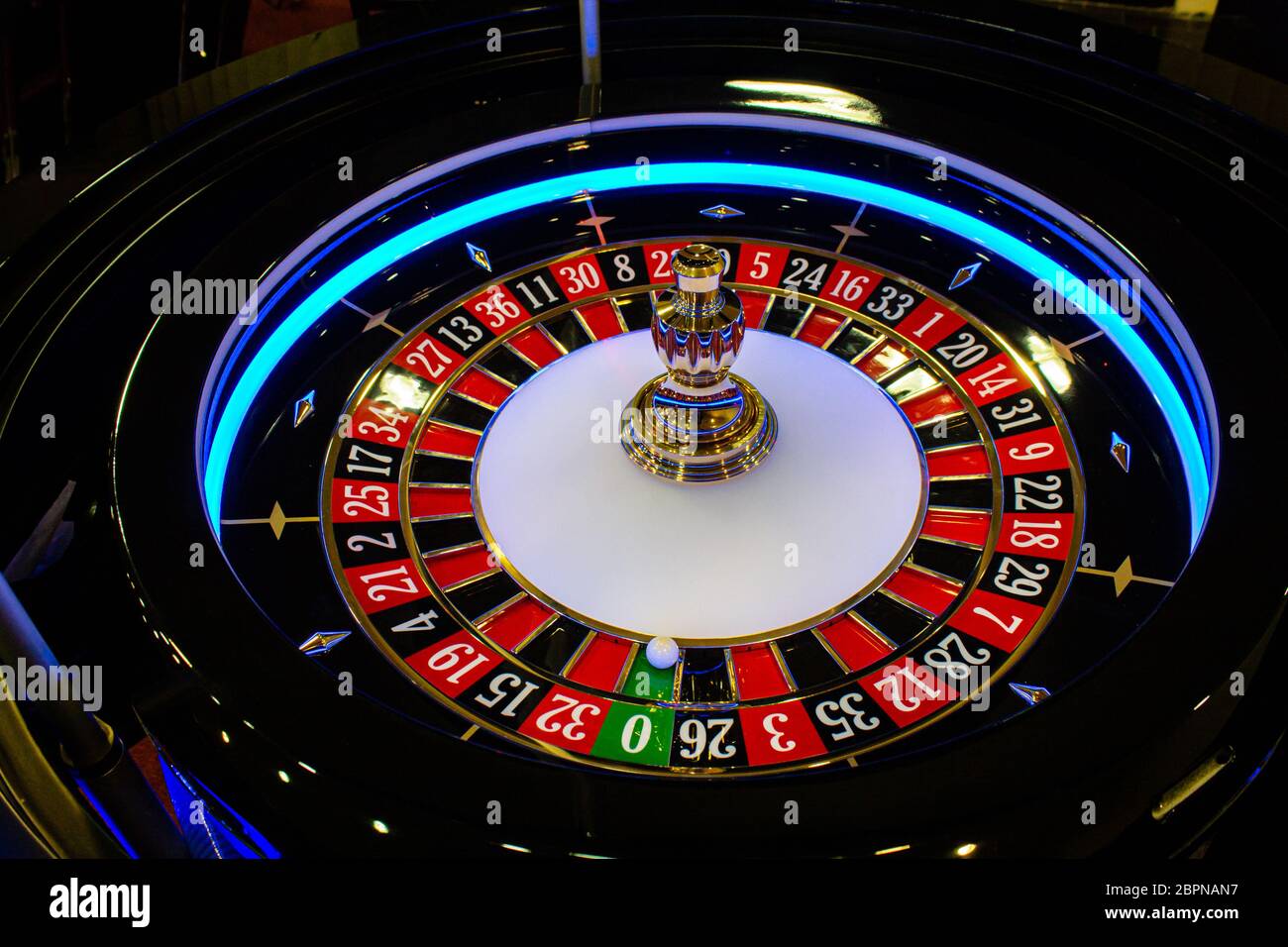 traditional roulette wheel, handmade with classic look Stock Photo - Alamy
