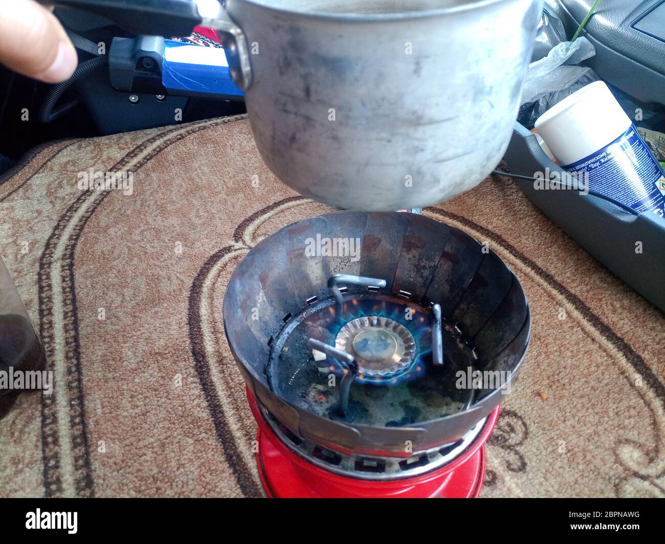 Mobile gas stove hi-res stock photography and images - Alamy