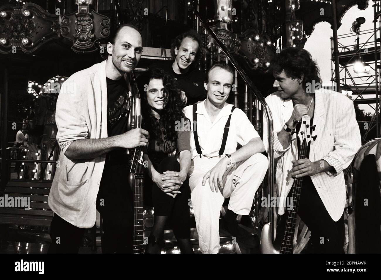 "Die ZDF-Hitparade" Folge 226 Sommerhitparade - Jule Neigel Band Stock ...