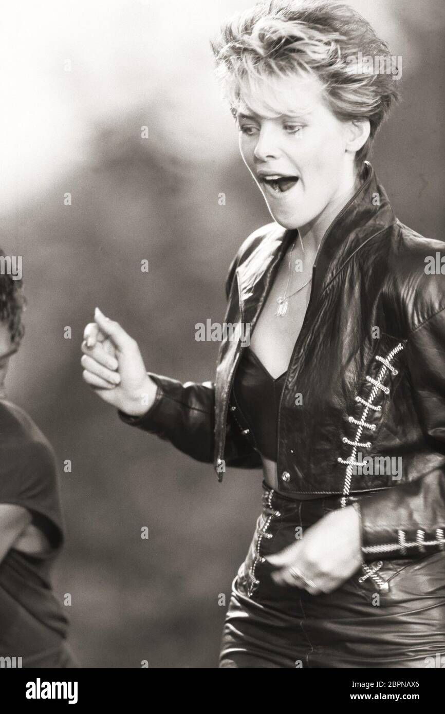 "Die ZDF-Hitparade" Folge 226 Sommerhitparade - C.C. Catch Stock Photo ...