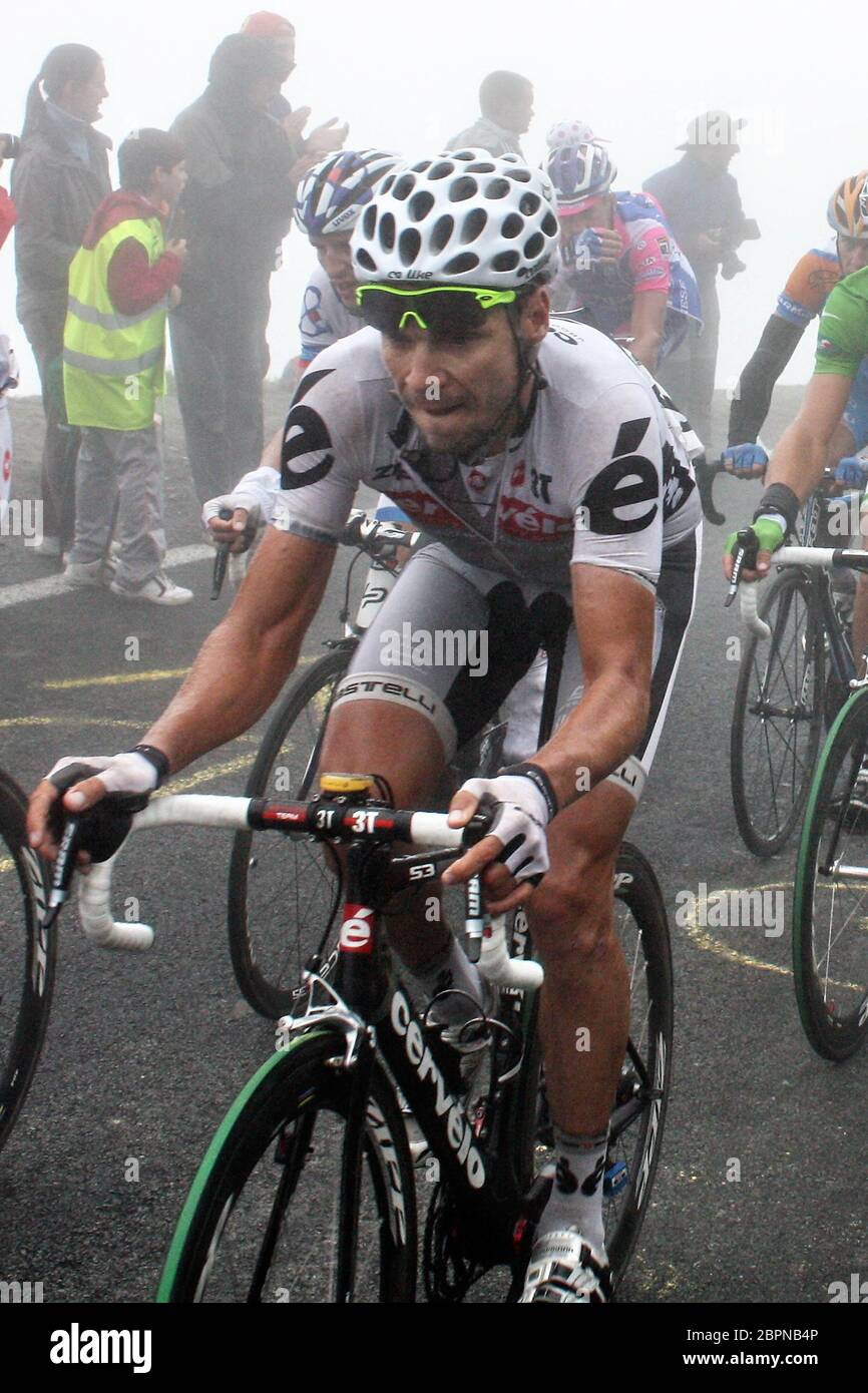 Jérémy Hunt of Cervelo Test team during the Tour de France 2010 ...