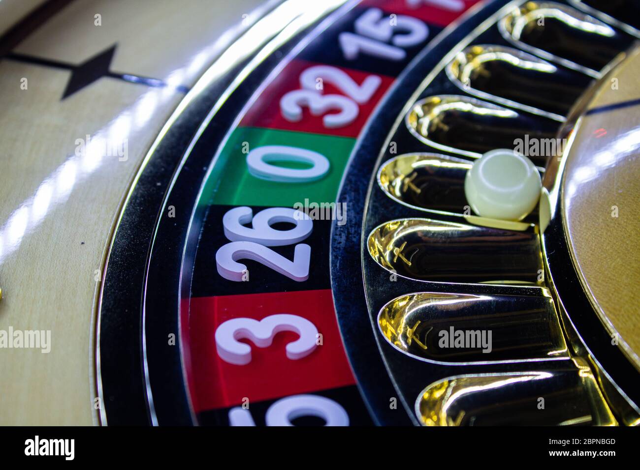 traditional roulette wheel, handmade with classic look Stock Photo - Alamy
