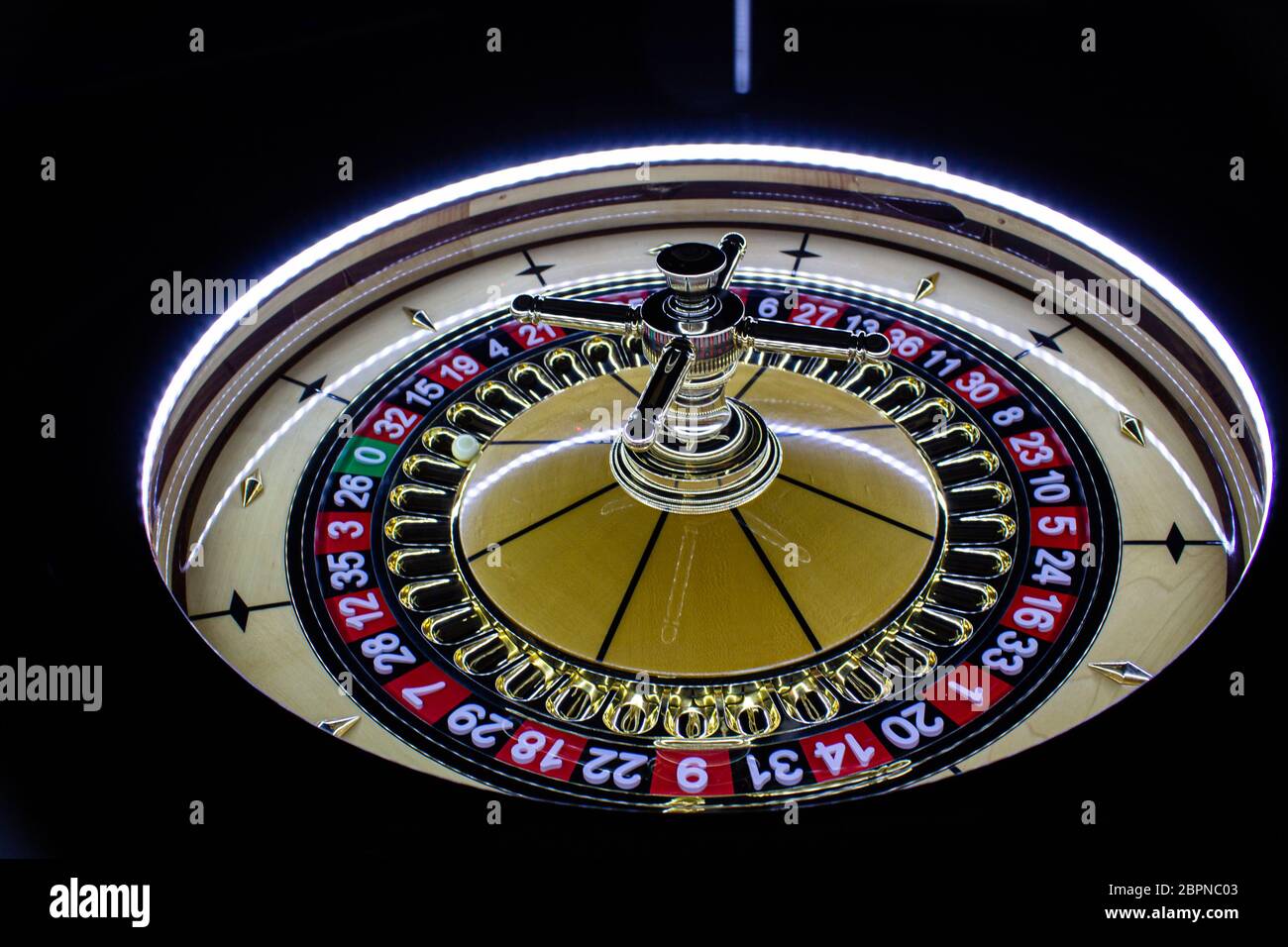 traditional roulette wheel, handmade with classic look Stock Photo - Alamy