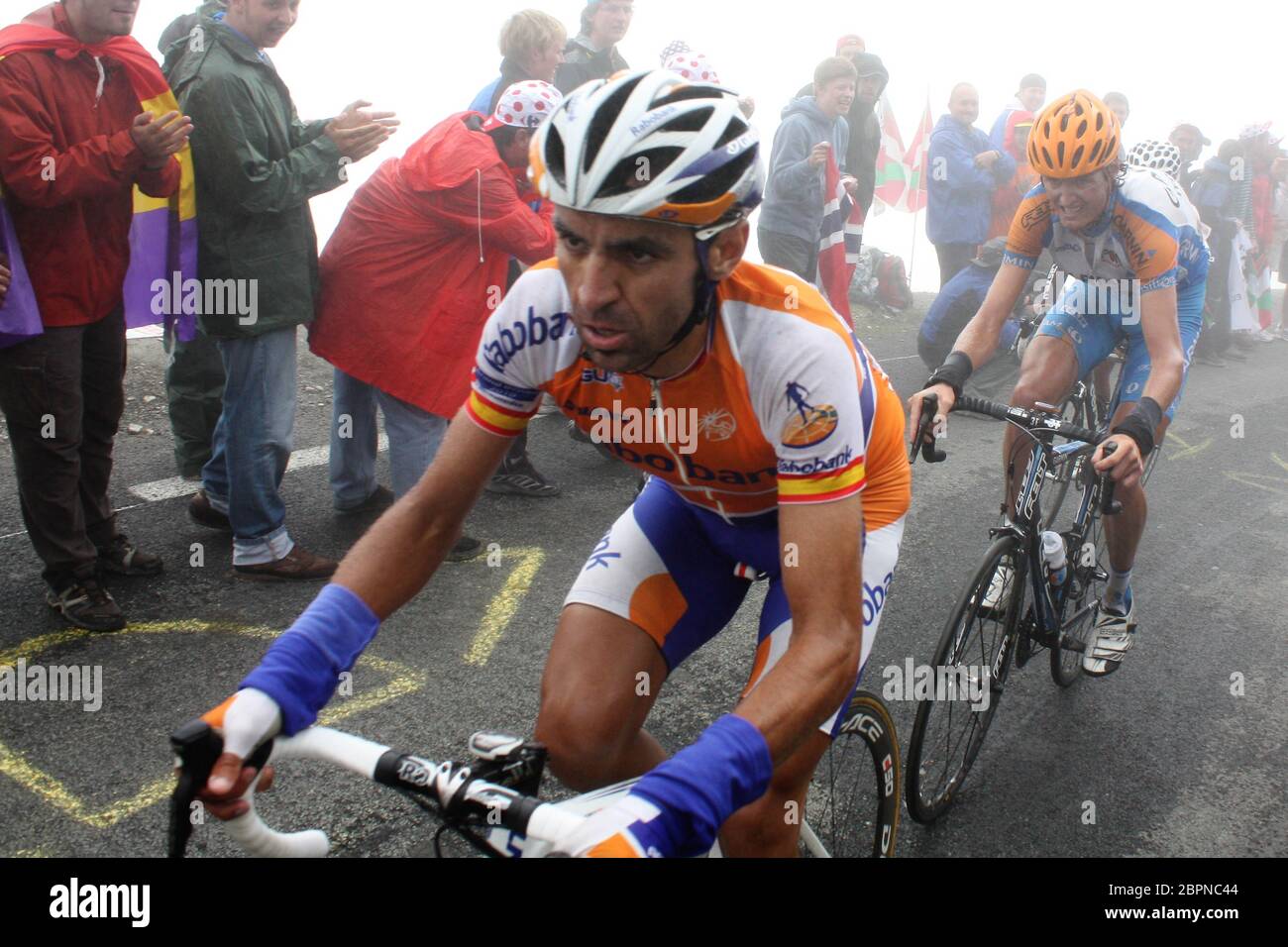 Juan Manuel Garate of Rabobank during the Tour de France 2010, Stage17 ...