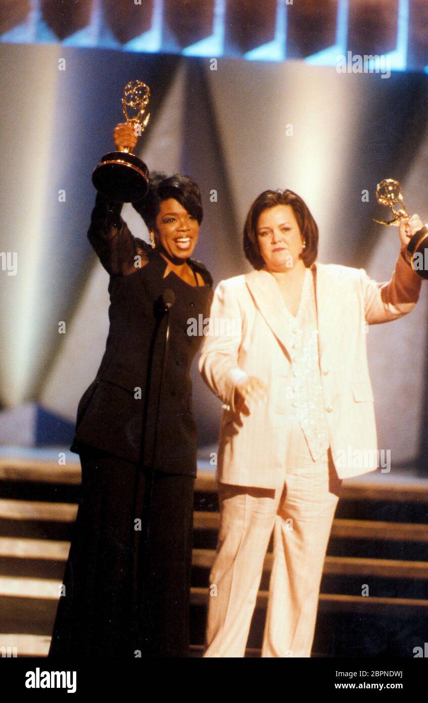 Oprah Winfrey And Rosie O'Donnell At The 25Th Annual Daytime Emmy ...