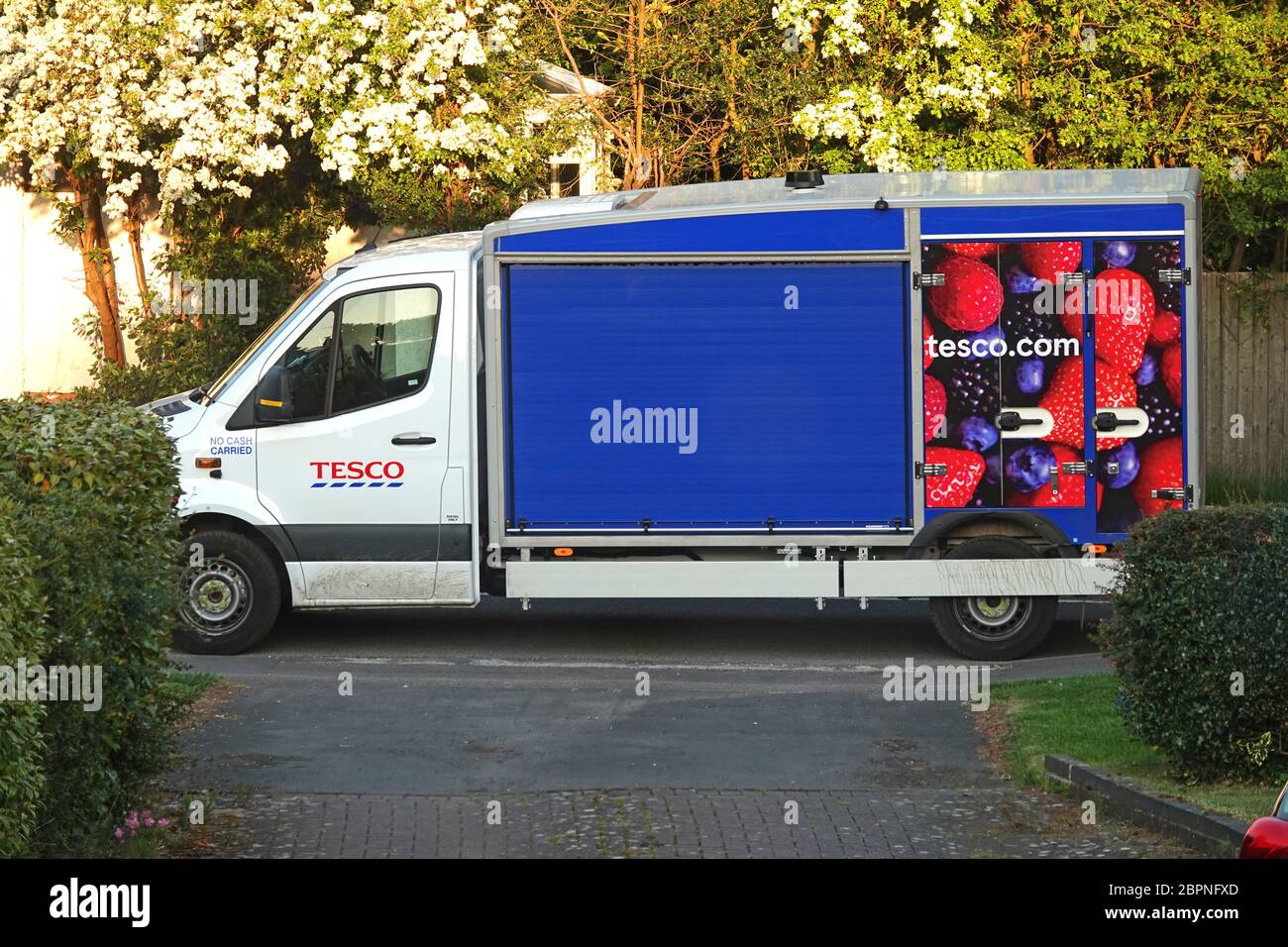 Morrisons delivery truck hi-res stock photography and images - Alamy