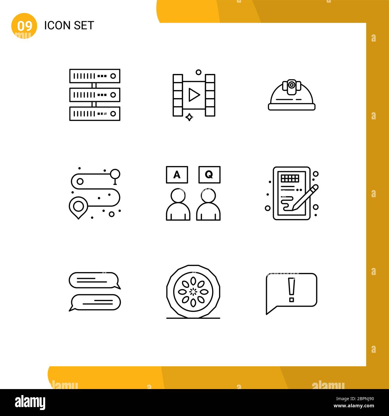 Engineer pictogram helmet Stock Vector Images - Alamy
