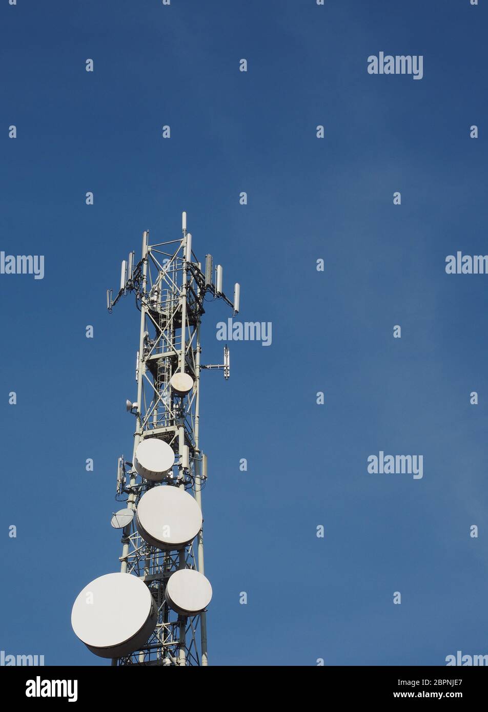 cellular antenna tower and electronic radio transceiver equipment part ...