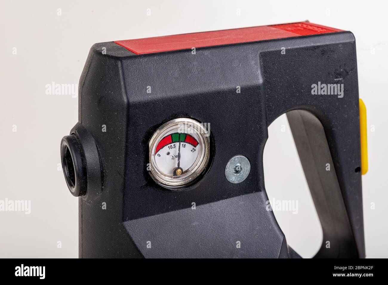 A small fire extinguisher to extinguish a fire in passenger cars. Fire ...