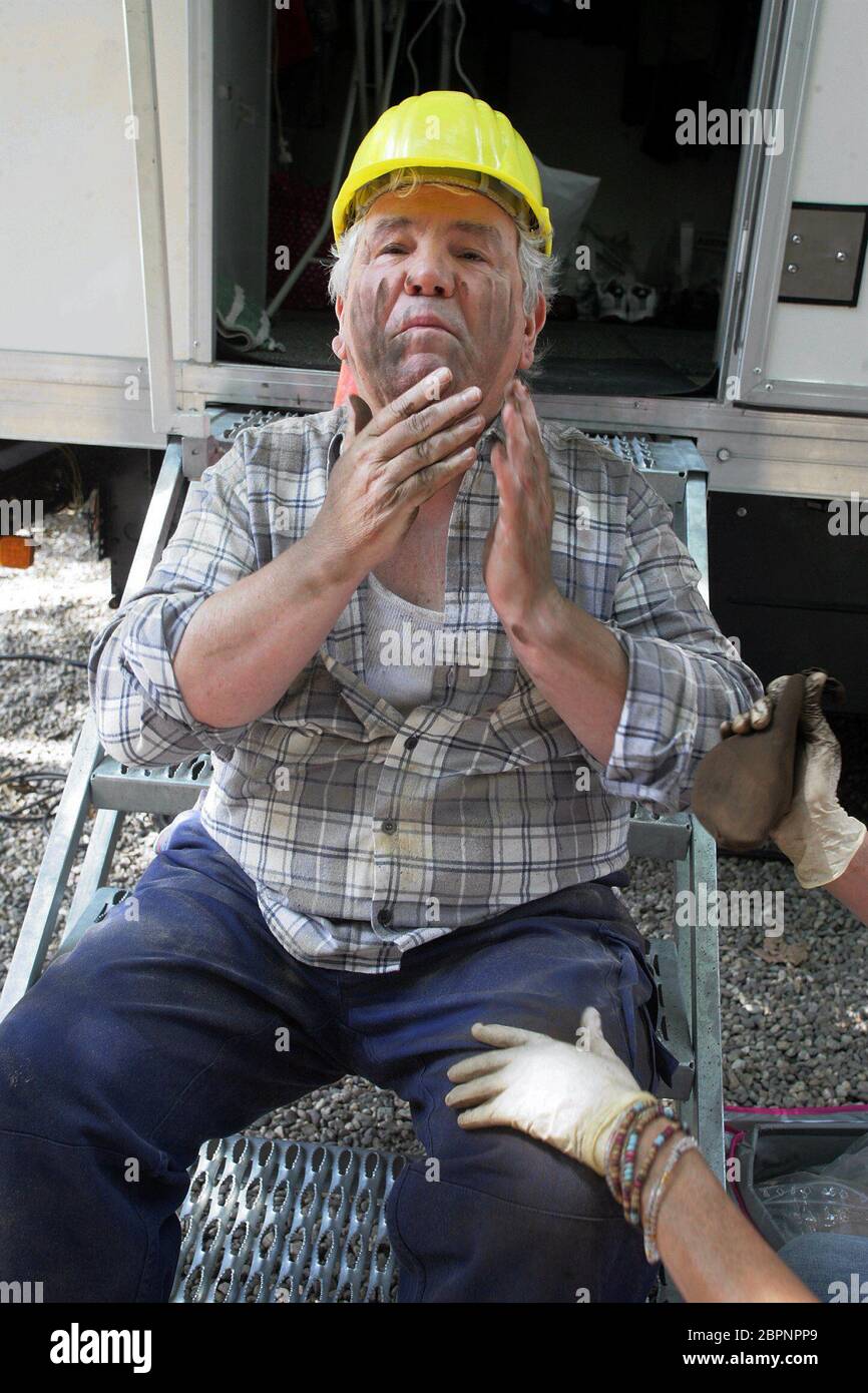 Peter Millowitsch Dreharbeiten - Der deutsche Schauspieler Peter ...