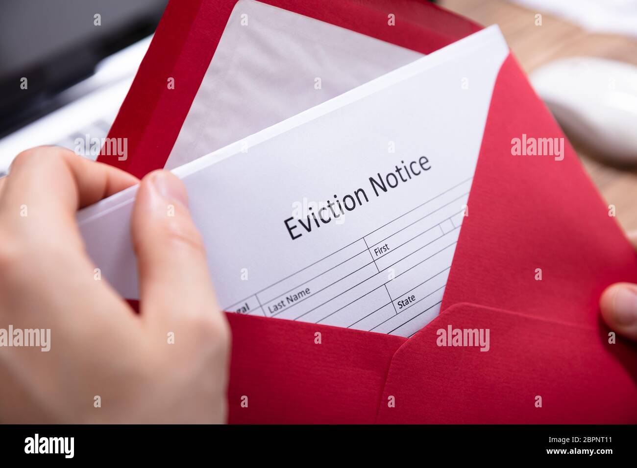 Eviction notice sign hi-res stock photography and images - Alamy