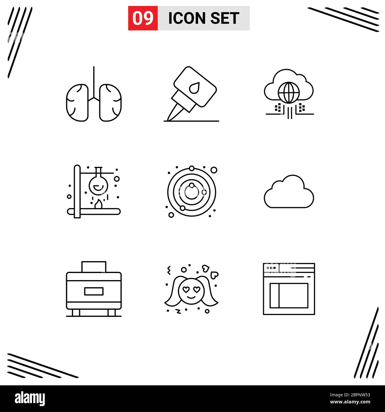 Heat technology laboratory Stock Vector Images - Alamy