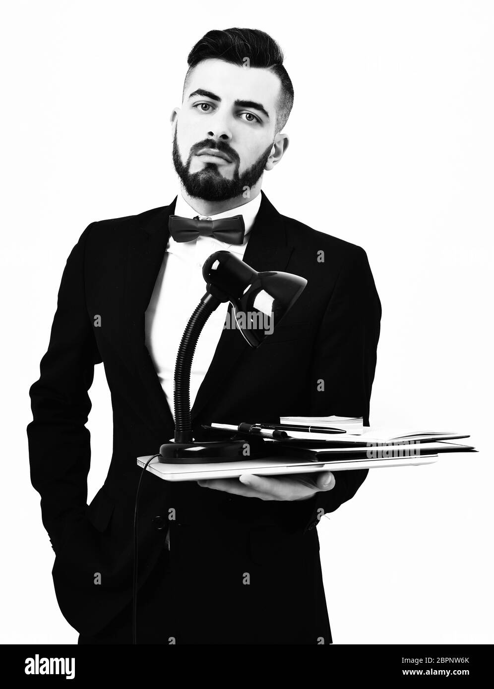 Successful urban project management Black and White Stock Photos ...