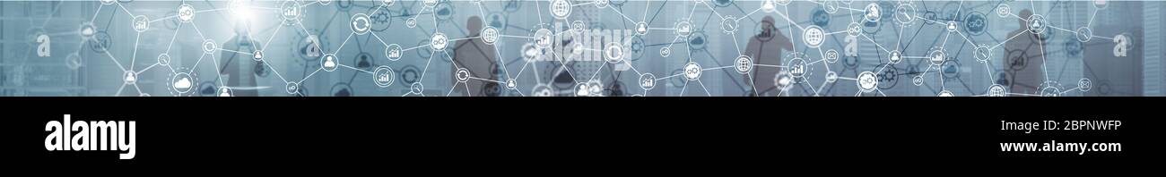 Business process analytics diagrams. Organization and team structure ...