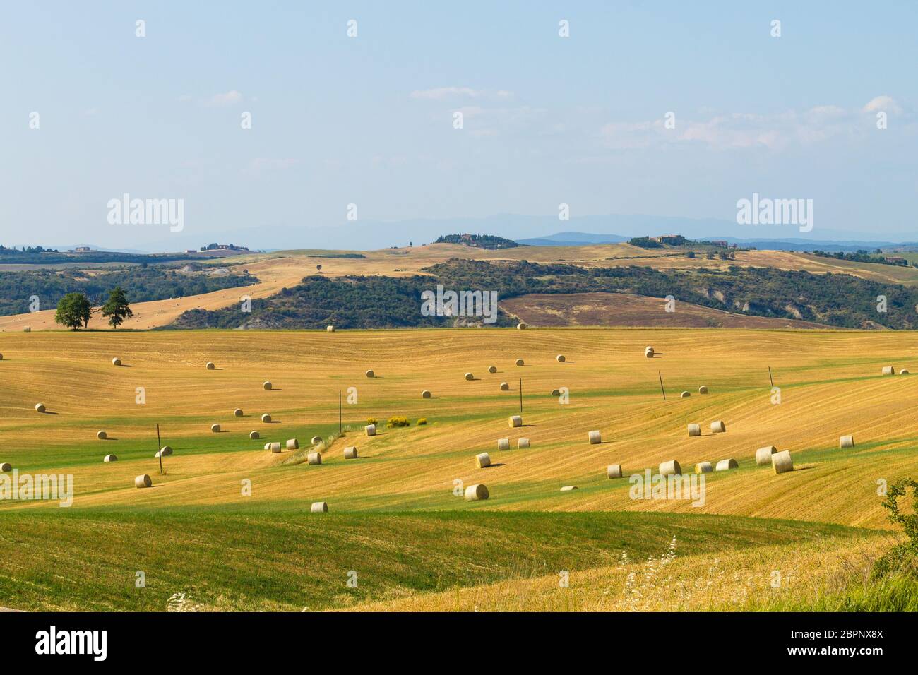 Tuscany hills landscape, Italy. Rural italian panorama Stock Photo - Alamy