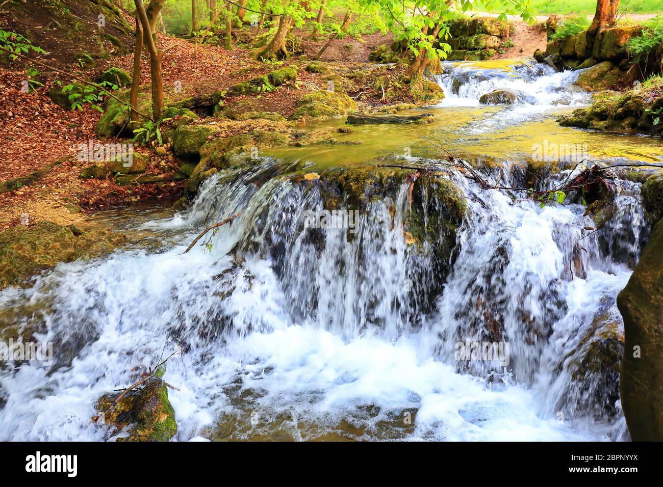 Uracher Wasserfall Bad Urach is a city in Germany, with many wonderful ...