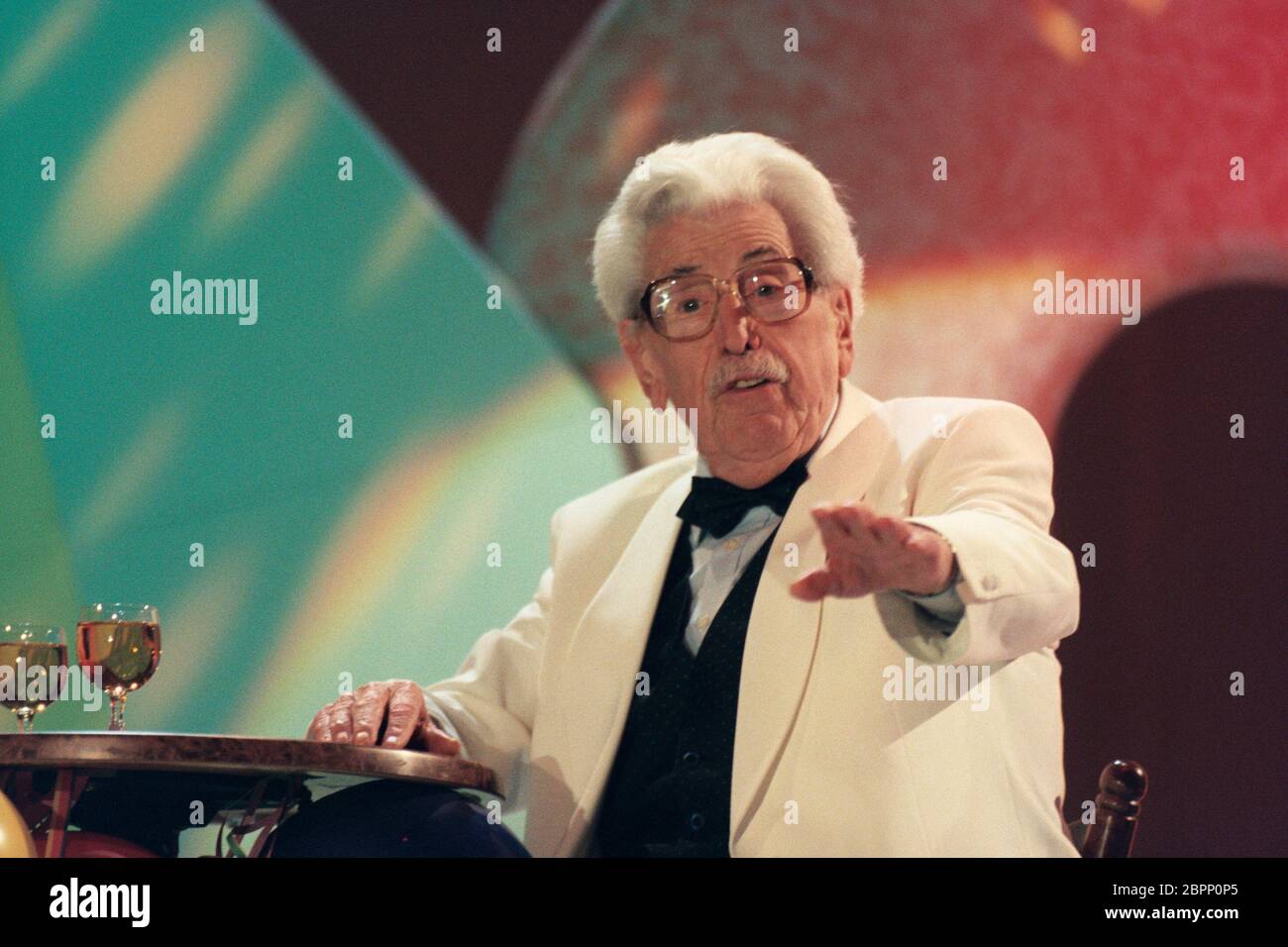 Willy Millowitsch - Der deutsche Theaterschauspieler Willy Millowitsch ...