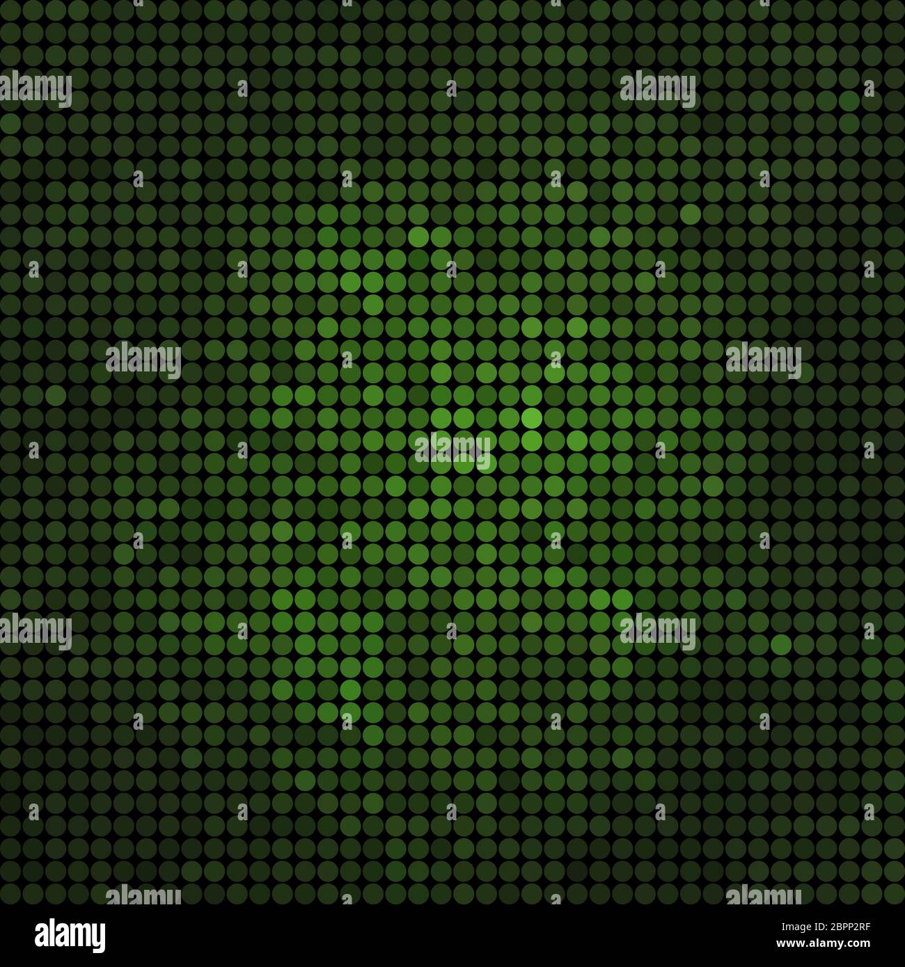 abstract colored round dots background - dark green Stock Photo - Alamy