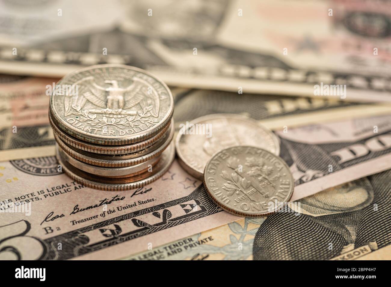 Budget with dollar bills hi-res stock photography and images - Alamy
