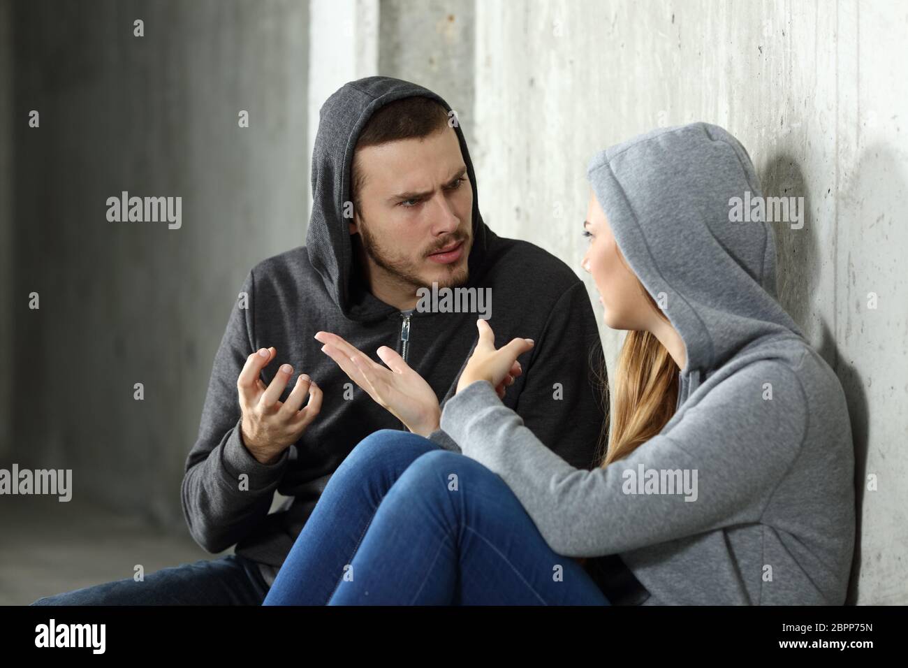 Annoyed teenagers hi-res stock photography and images - Alamy