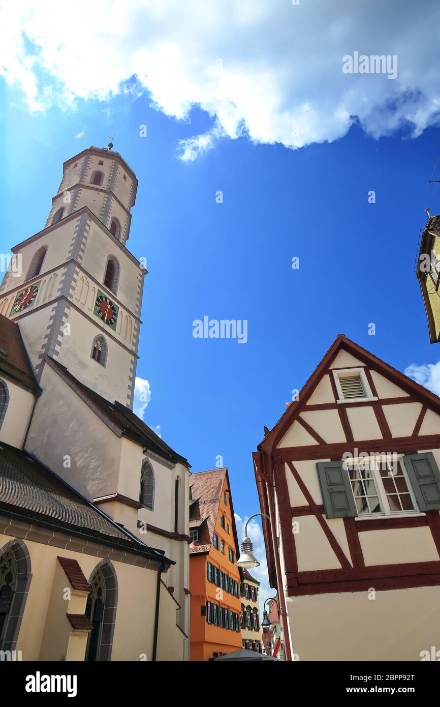 Biberach an der Riß is a city in Bavaria, Germany, with many historical attractions Stock Photo ...