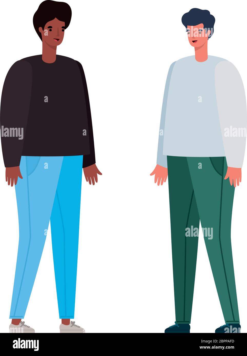 Men avatars cartoons vector design Stock Vector Image & Art - Alamy