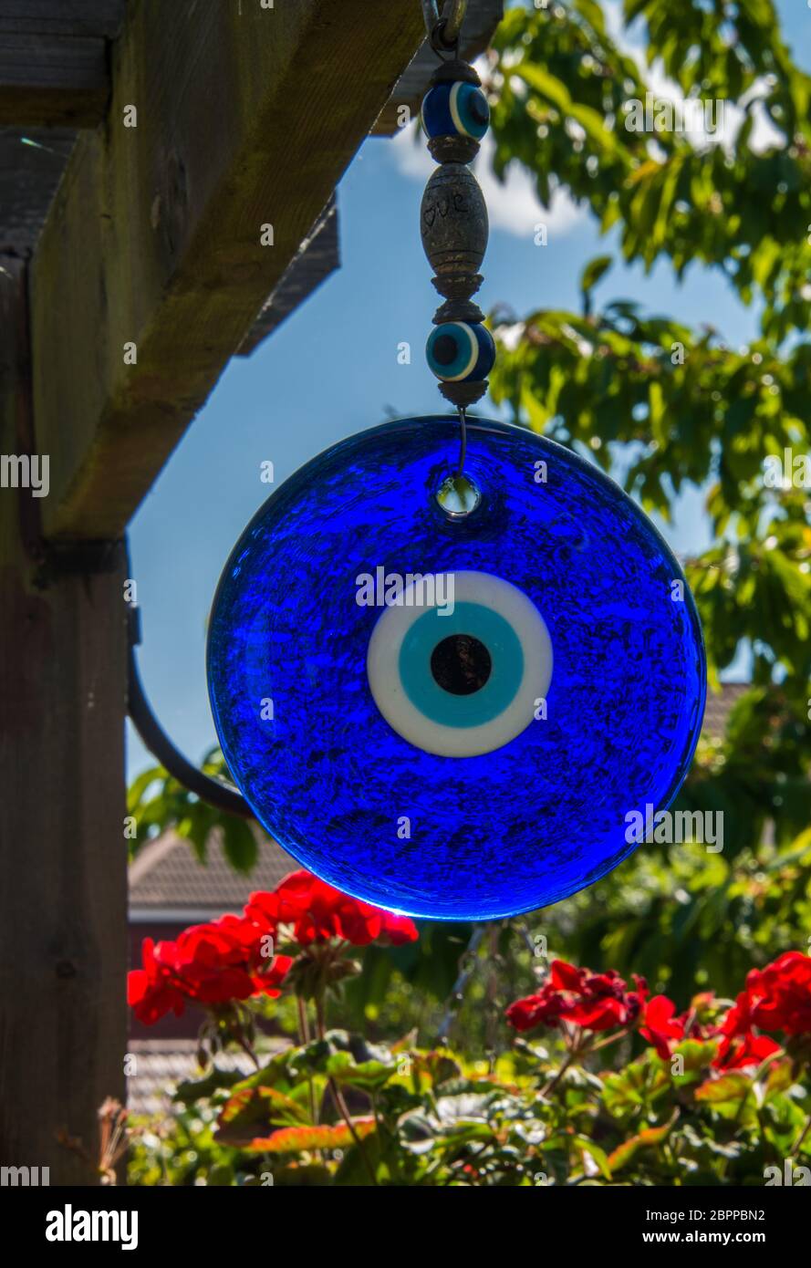 The 'Blue Bead or Mavi Boncuk Stock Photo - Alamy
