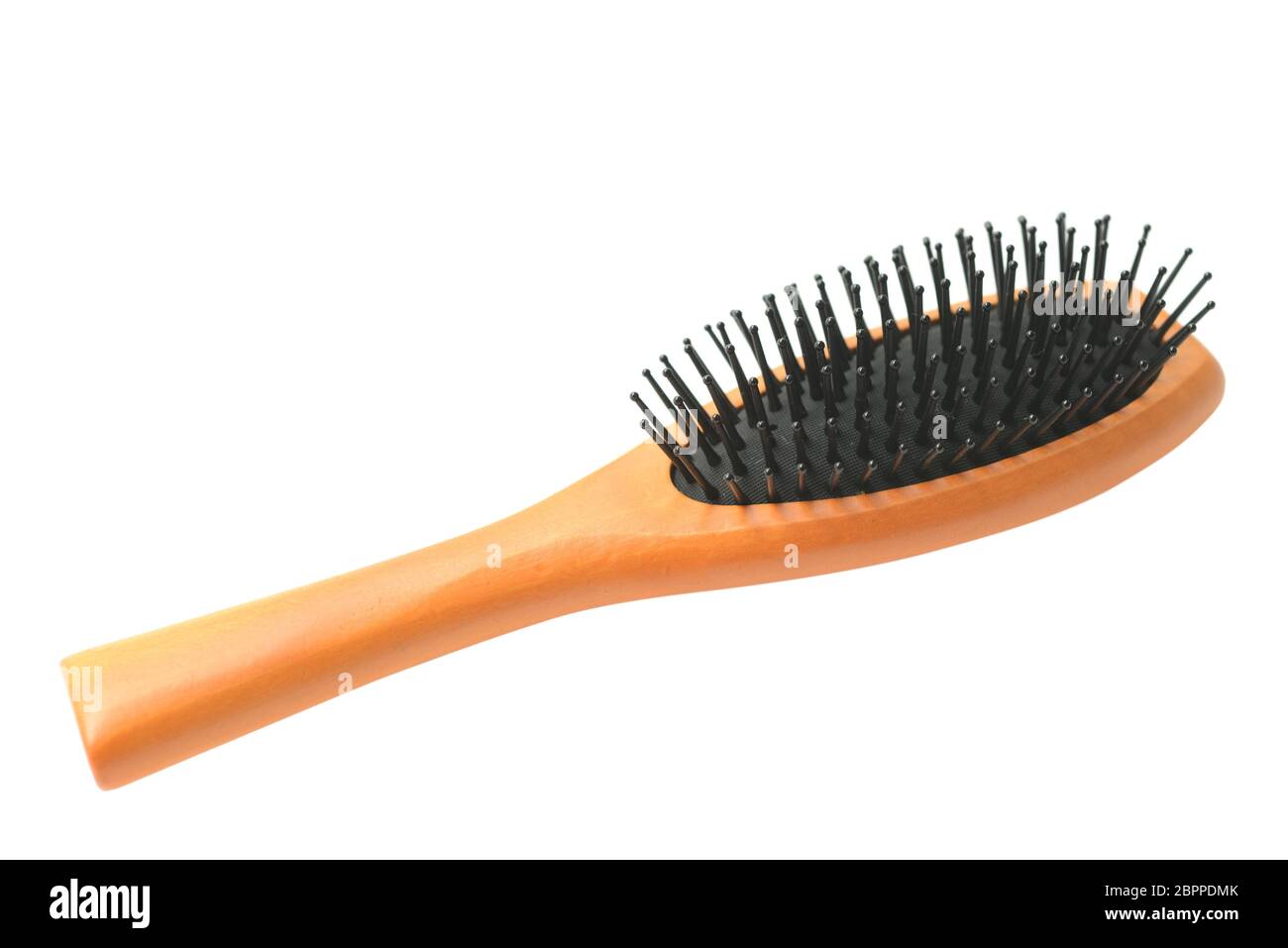 Hair brush isolated on white background Stock Photo - Alamy