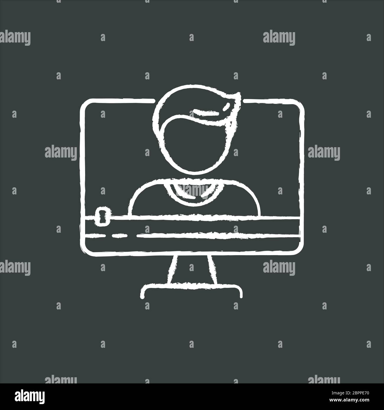 Talking head icon hi-res stock photography and images - Alamy