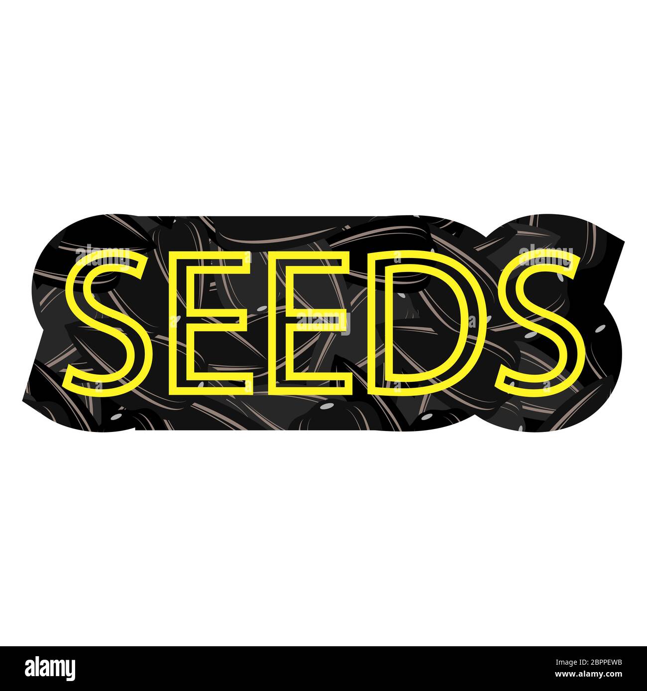 Yellow background black letters Cut Out Stock Images & Pictures - Alamy