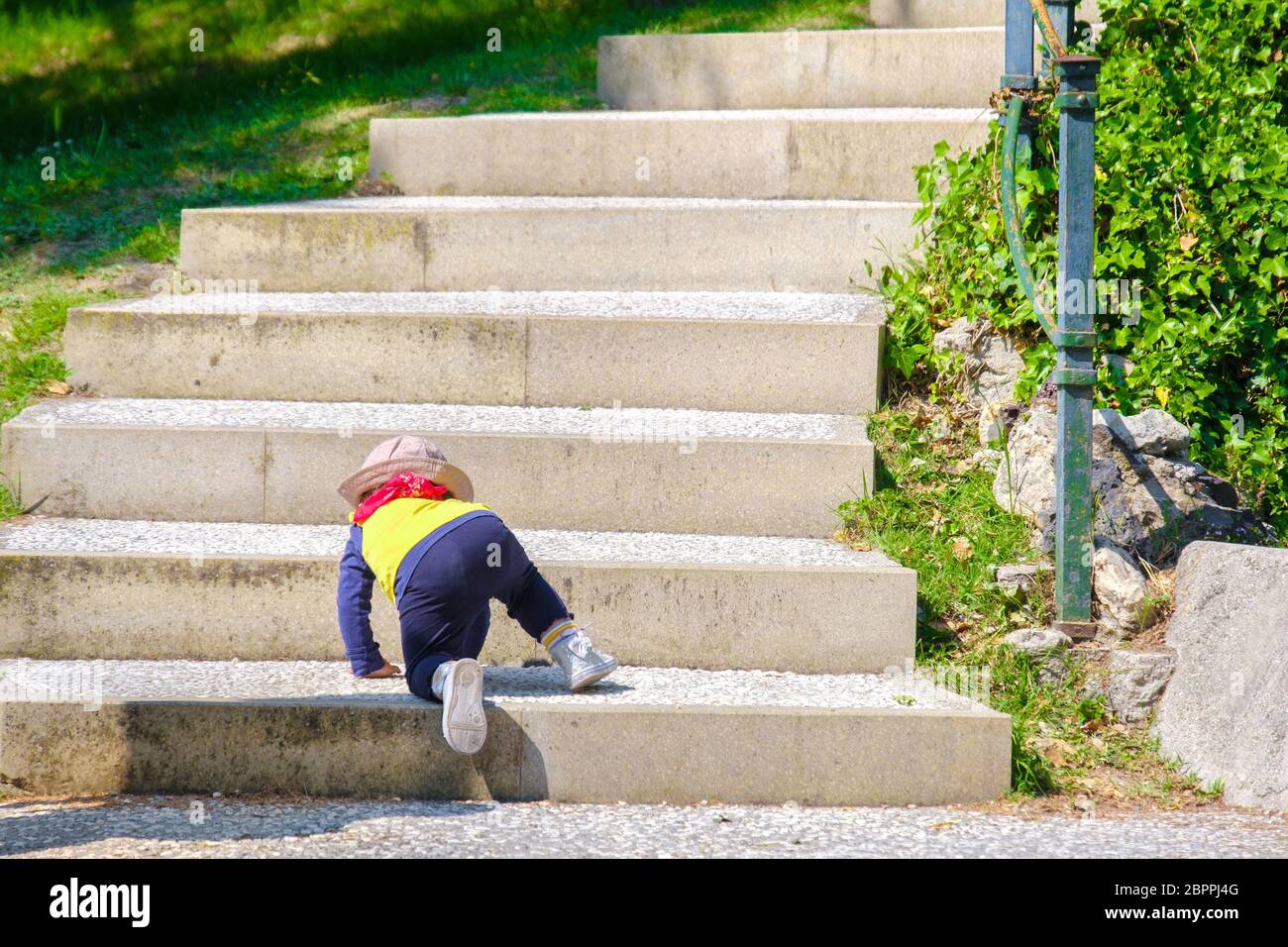 Climb stairs hi-res stock photography and images - Alamy