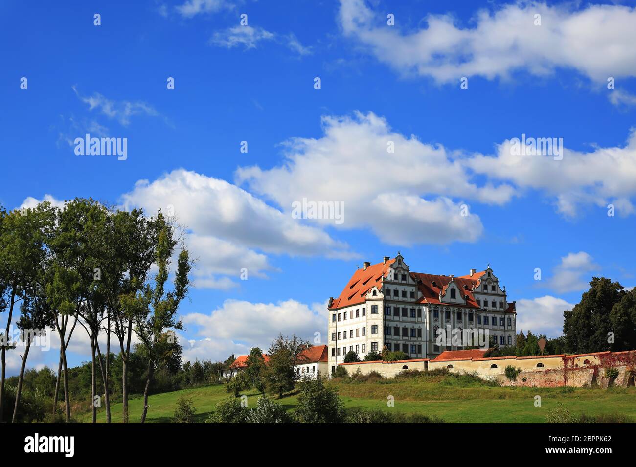 Schloss Harthausen in Günzburg is a city in Bavaria, Germany, with many ...