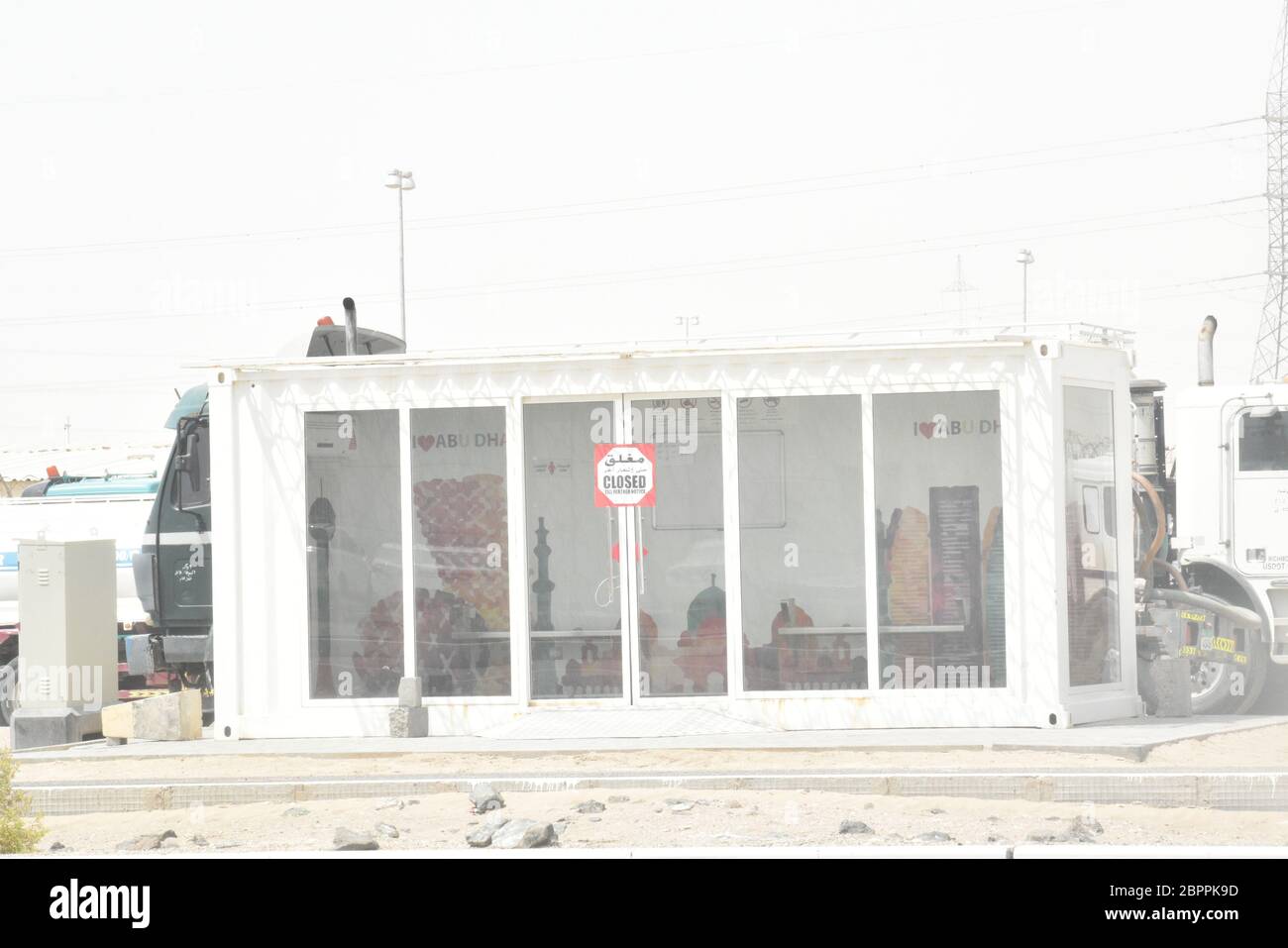 Bus shelter cleaning hi-res stock photography and images - Alamy