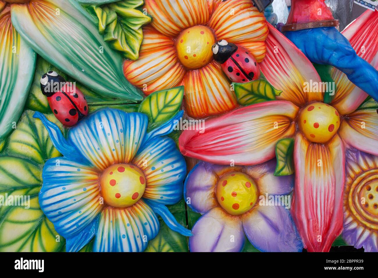 Carnival representation of spring Stock Photo - Alamy