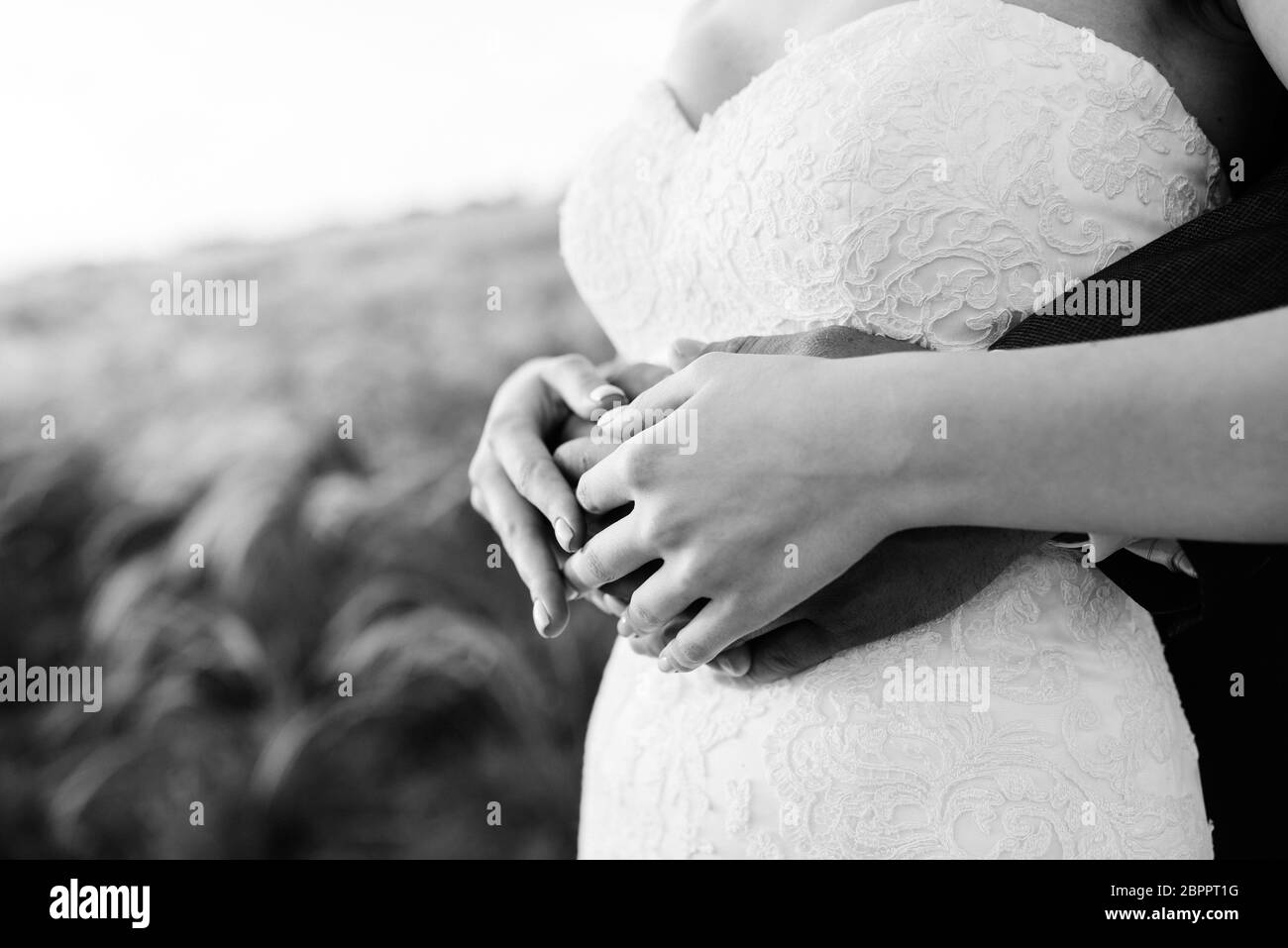 hands, palms, crossed, hold together, hands together forever Stock ...