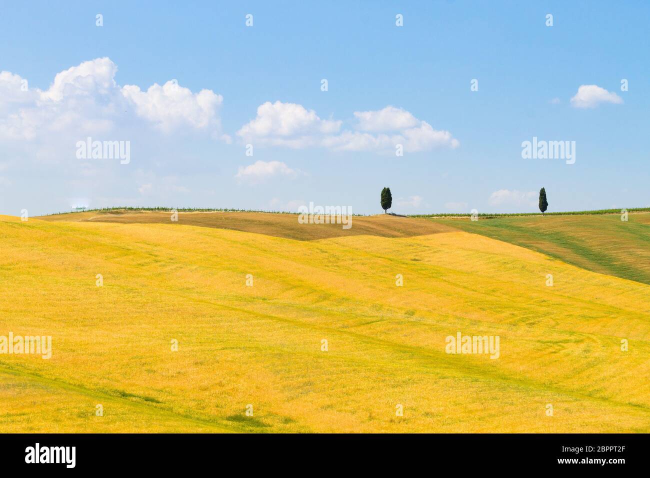 Tuscany hills landscape, Italy. Rural italian panorama Stock Photo - Alamy