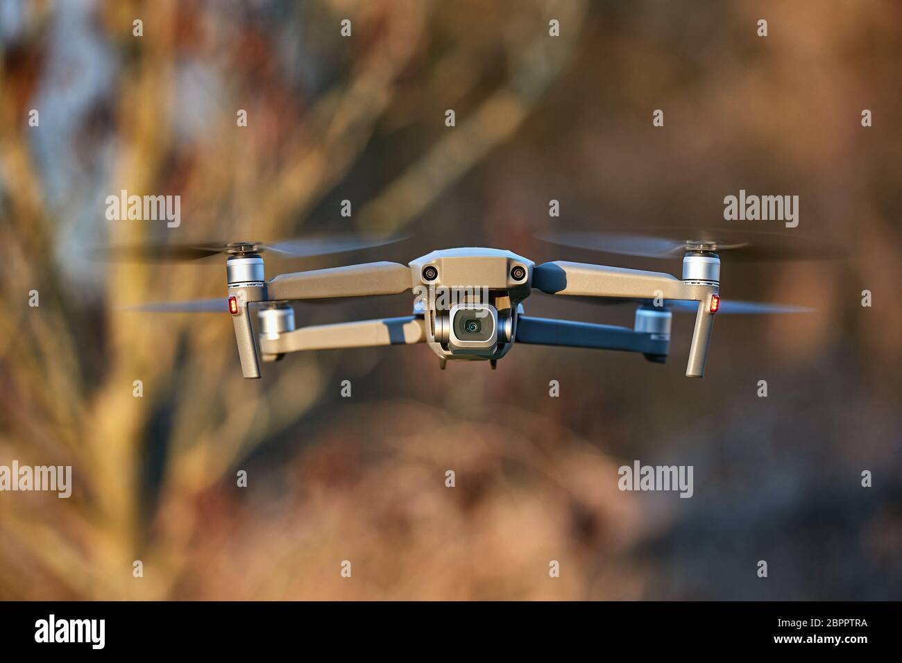 Drone midflight closeup outdoor flying Stock Photo - Alamy