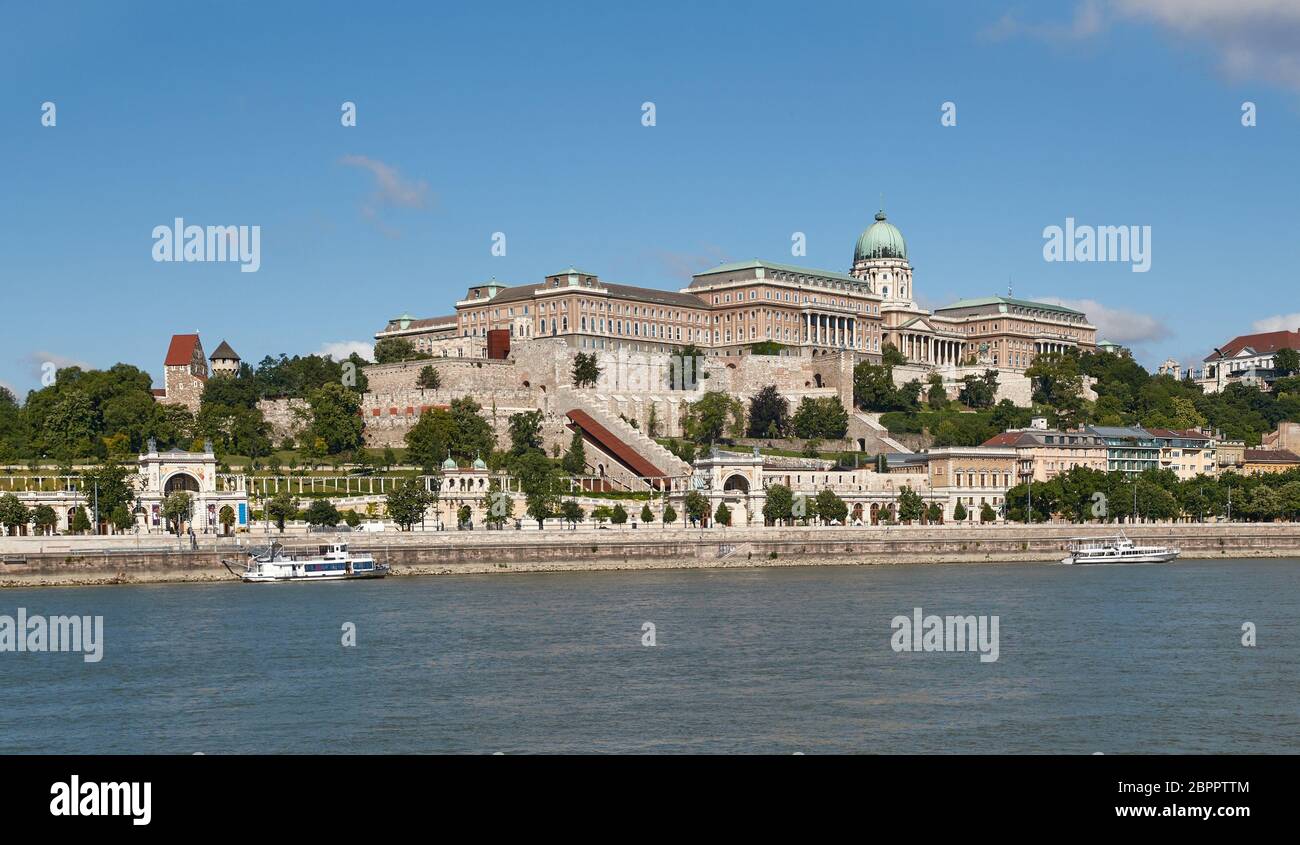 The Castle of Buda in Budapest Stock Photo - Alamy