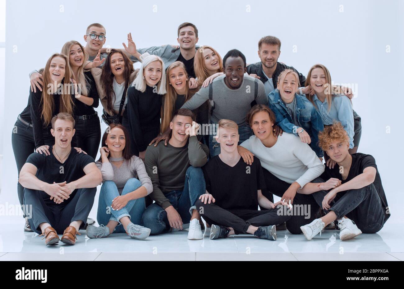 Large diverse group people gathered hi-res stock photography and images ...