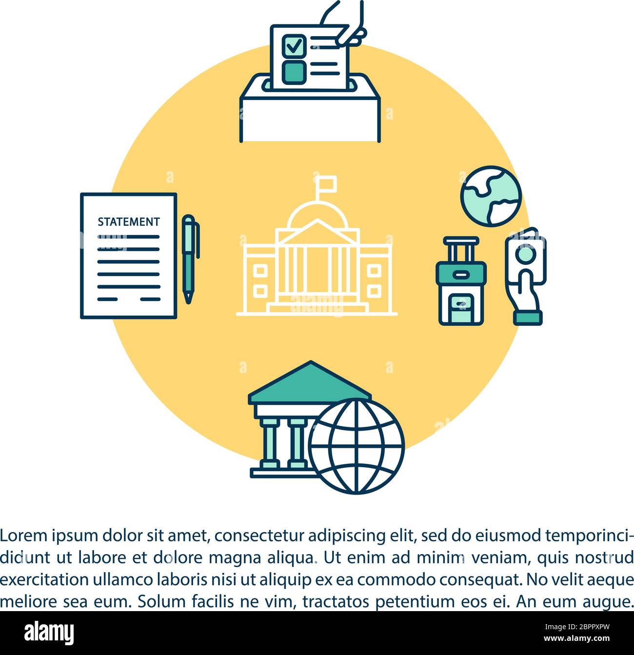 Embassy design Cut Out Stock Images & Pictures - Alamy